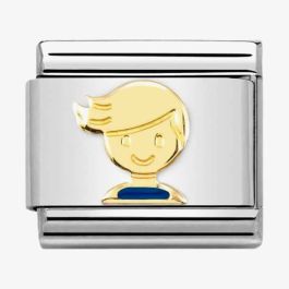 Nomination 030272/67 CLASSIC Composable Blue Enamel Boy Charm - thbaker ...