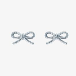 Ted Baker TBJ4156-01-03 Brooke Silver Tone Mini Bow Stud Earrings ...
