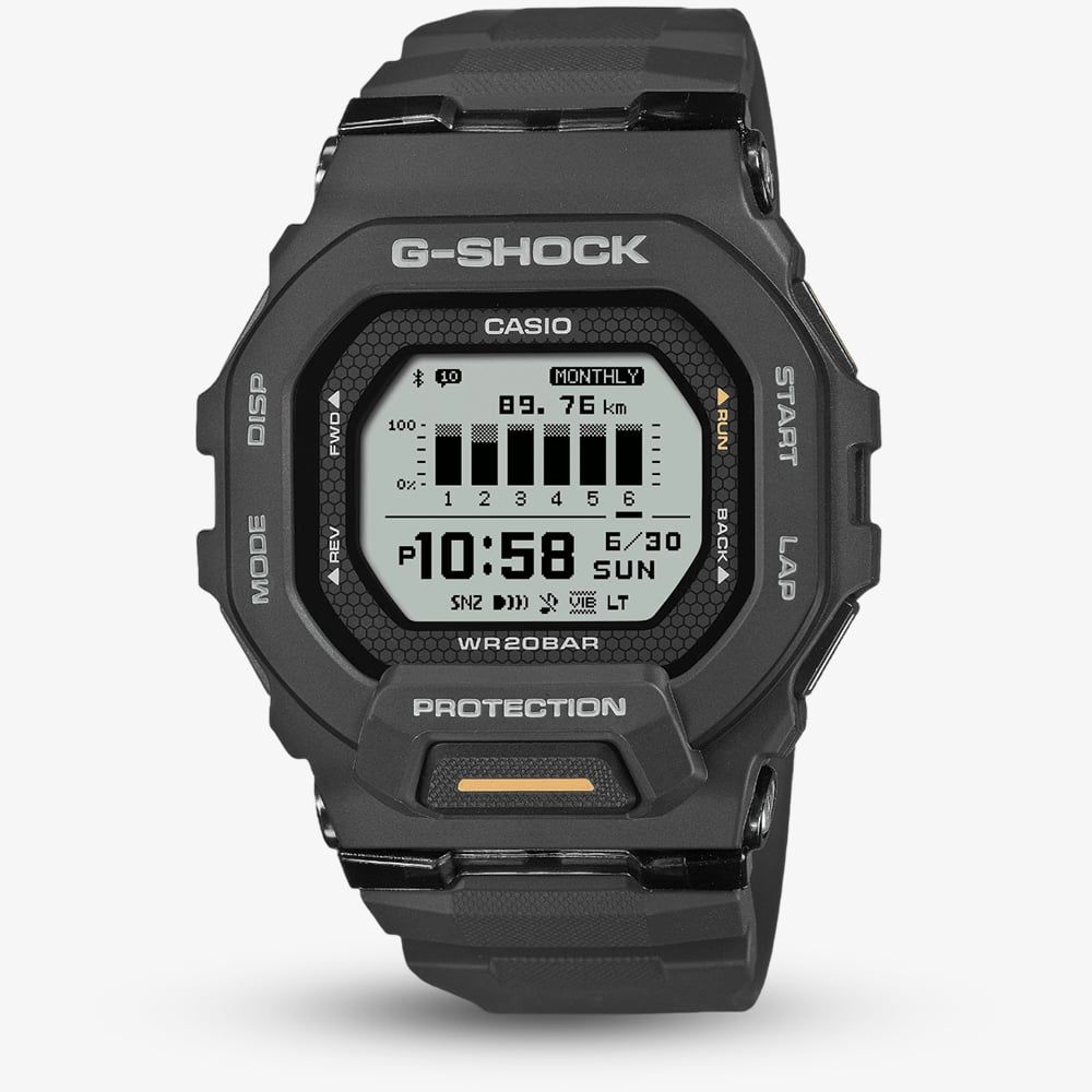 Casio GBD-200-1A1ER G-Shock G-Squad GBD-200 Black Smart Watch - thbaker ...