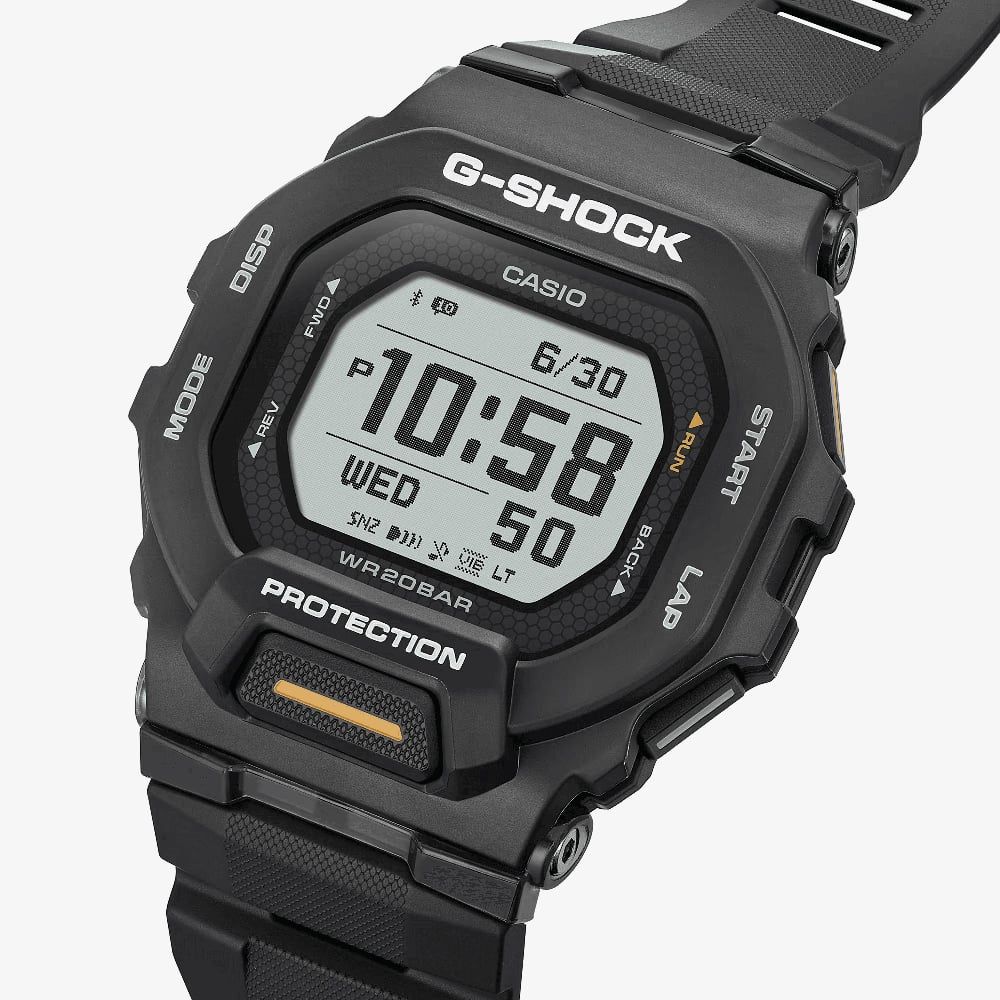 Casio GBD-200-1A1ER G-Shock G-Squad GBD-200 Black Smart Watch - thbaker ...