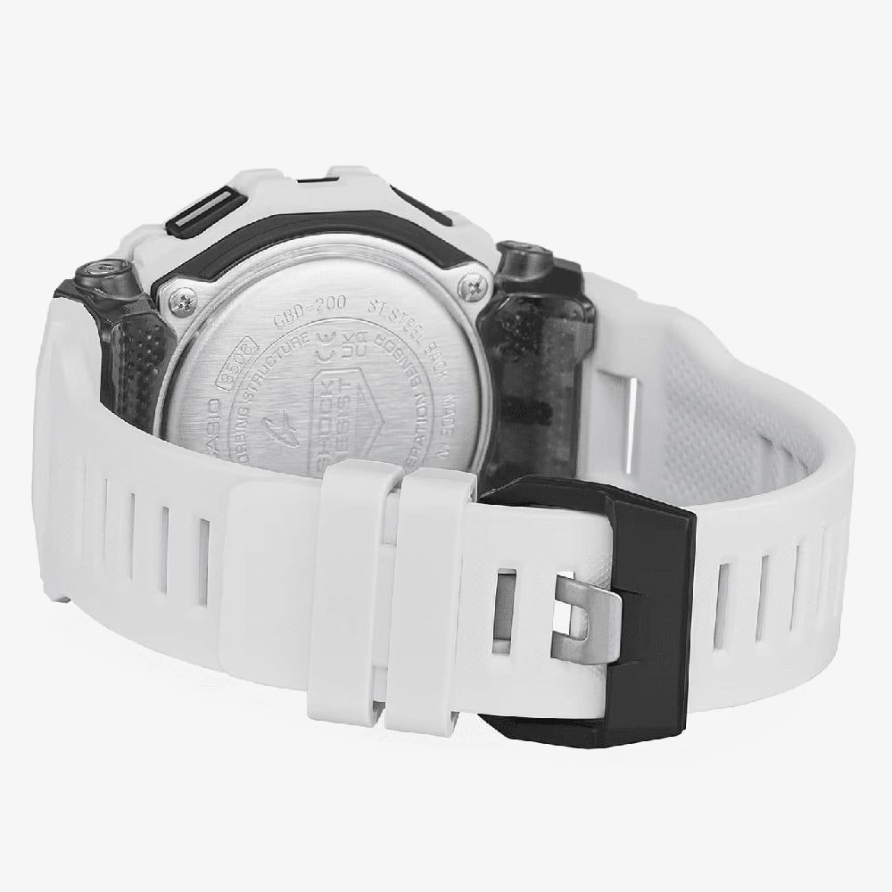 Casio GBD-200-7ER G-Shock G-Squad GBD-200 White Smart Watch - thbaker.co.uk