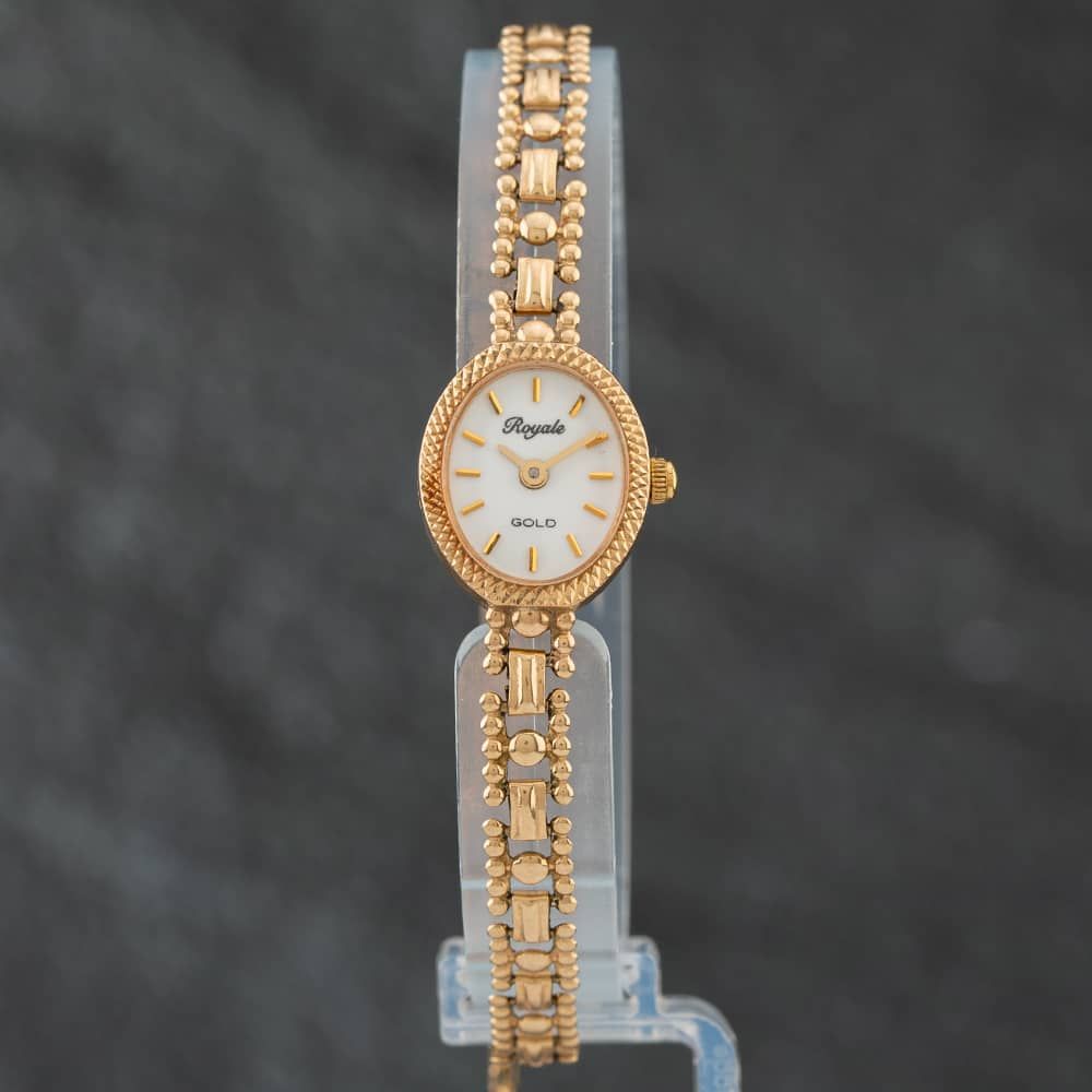 Second Hand 4410142 White Dial Ladies Watch - thbaker.co.uk