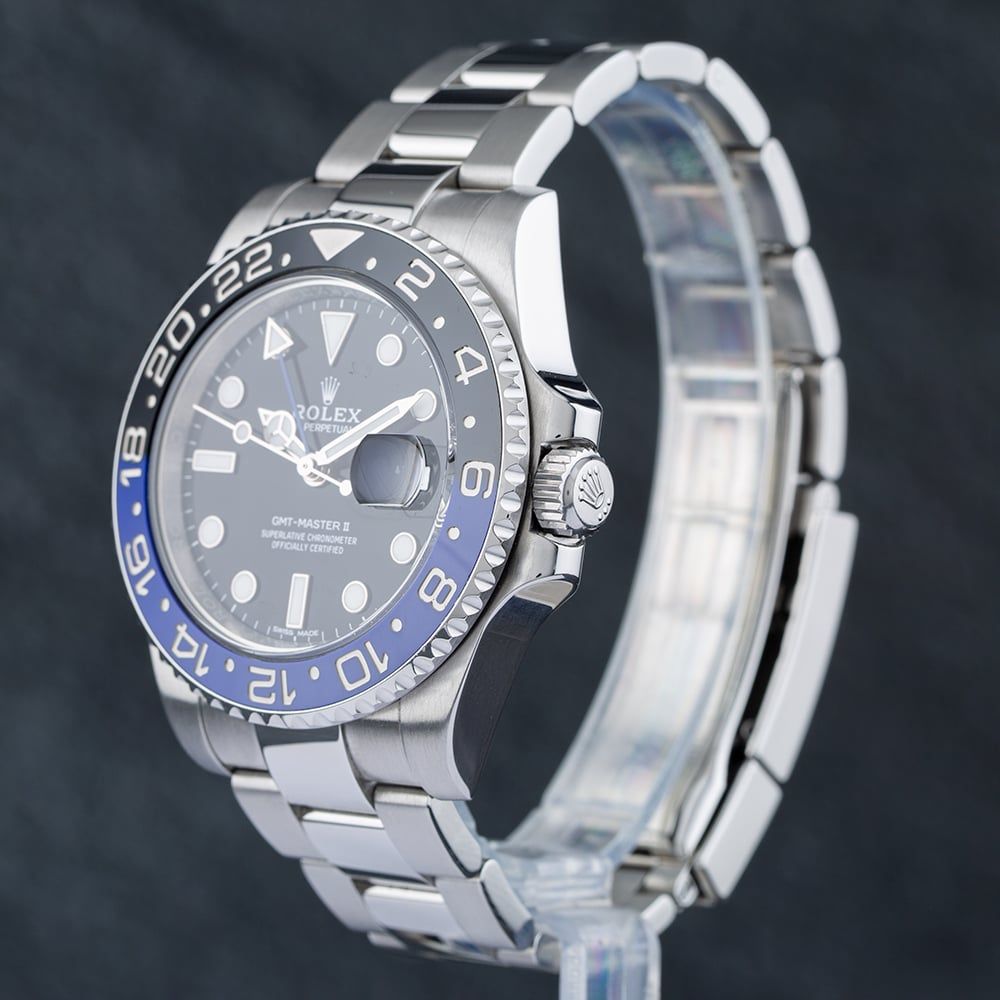 Second Hand Rolex 116710BLNR Black Dial Mens Watch - thbaker.co.uk