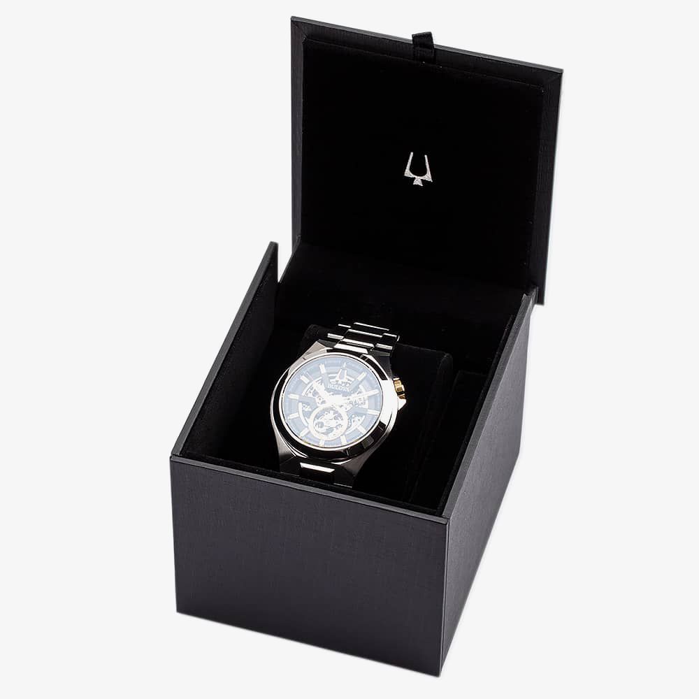 Bulova 97B170 Bulova Wilton Chronograph Blue Mens Watch - thbaker.co.uk