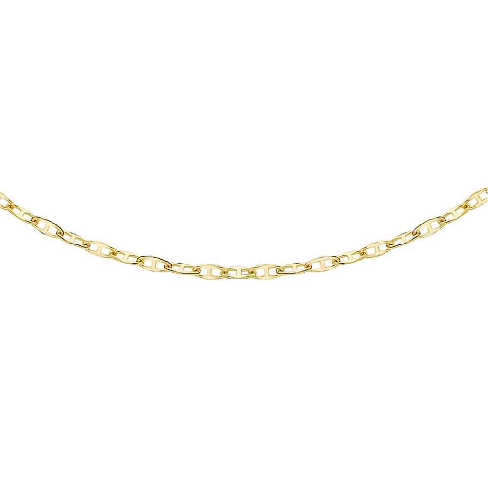 9ct Yellow Gold 20 Inch Flat Rambo Chain 1.16.2035 | T.H. Baker Family ...