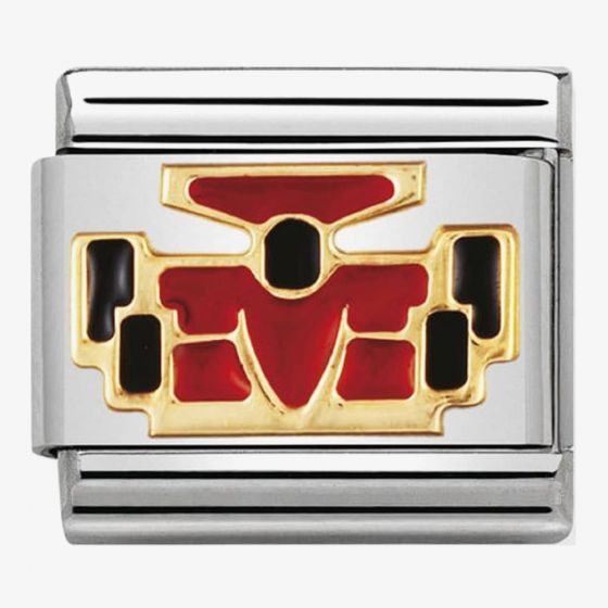 Nomination CLASSIC Gold Sports Red Formula 1 Car Charm 030203/23 | T.H ...