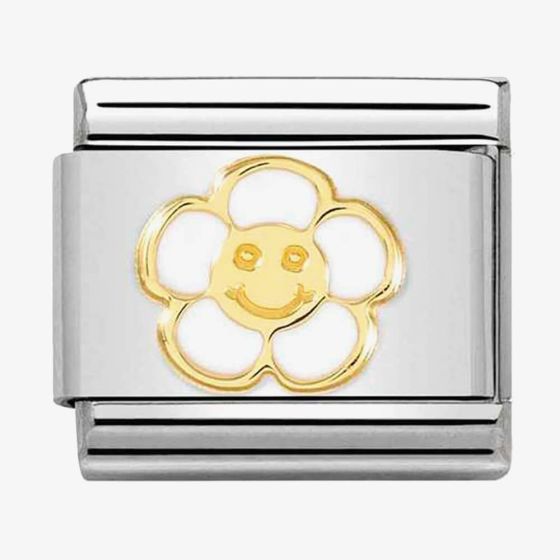 Nomination 030272/59 Smile Flower Charm - thbaker.co.uk