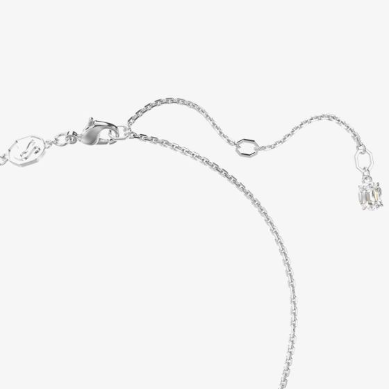 Swarovski 5668276 Mesmera Blue Mixed Cuts Rhodium Plated Necklace ...