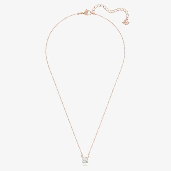 Swarovski 5510698 Attract Square Clear Crystal Necklace - thbaker.co.uk