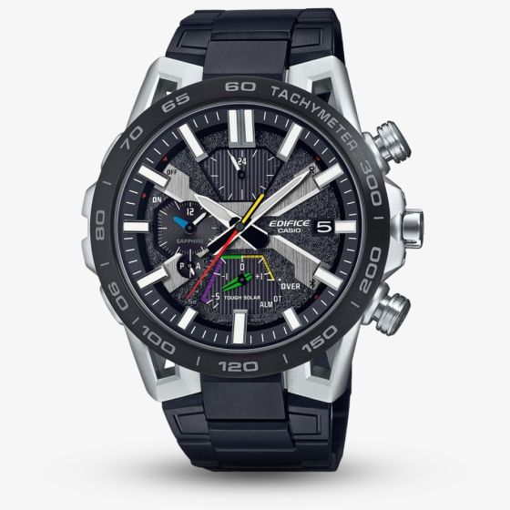 Casio EQB-2000DC-1AER Chronograph Black Dial Mens Watch - thbaker.co.uk