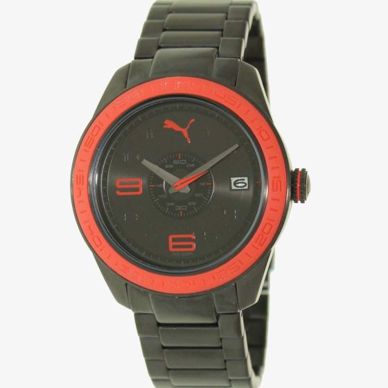 Puma Mens Slice Black Bracelet Watch PU102971002 - thbaker.co.uk