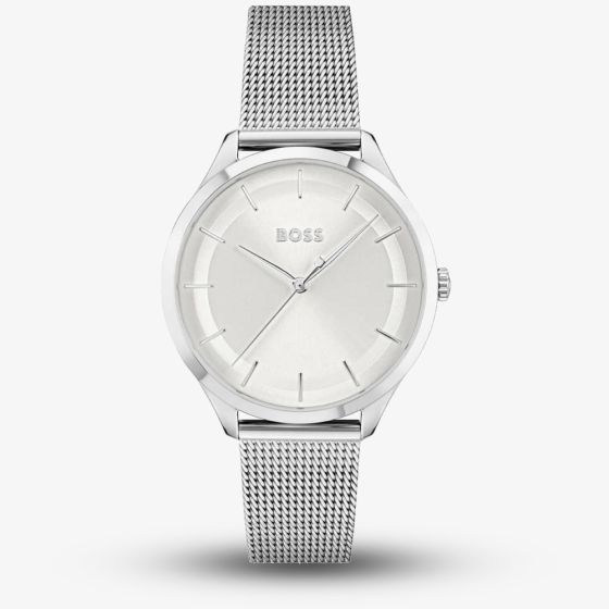 BOSS 1502634 Pura Silver Dial Ladies Watch - thbaker.co.uk