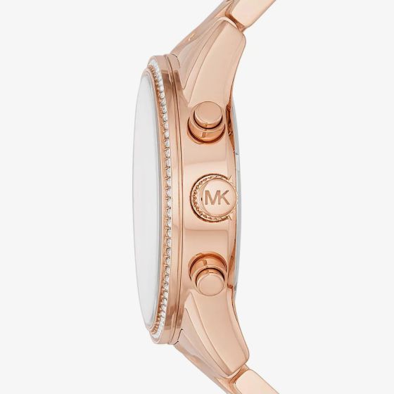 Michael Kors MK6357 Bryant Chronograph Rose Gold Plated Bracelet Watch ...