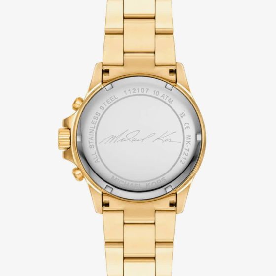 Michael Kors MK7212 Chronograph Silver Ladies Watch - thbaker.co.uk