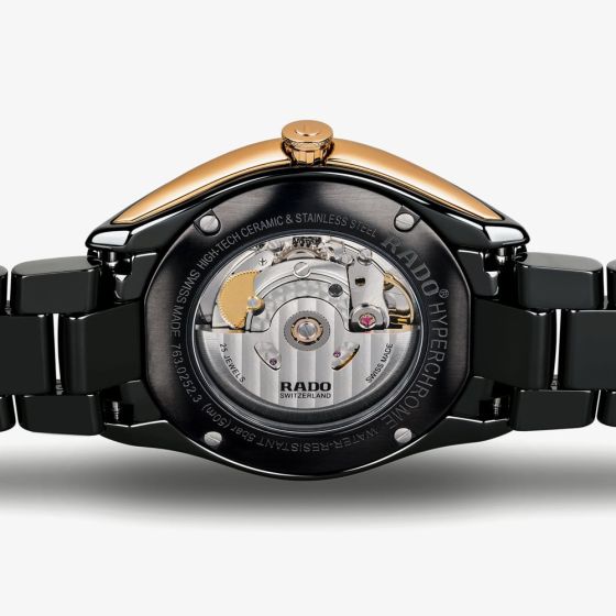 Rado R32252162 HyperChrome Black Dial Mens Watch - thbaker.co.uk