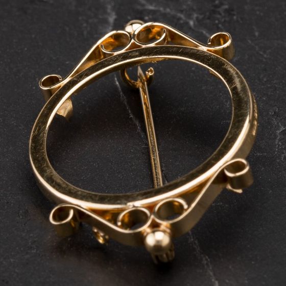 Second Hand 9ct Yellow Gold Sovereign Coin Mount 4113451 | T.H. Baker ...