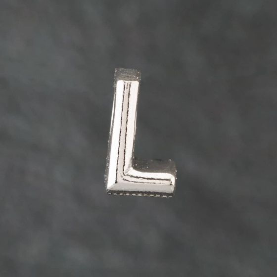 Second Hand Pandora Letter L Charm 797466 | T.H. Baker Family Jewellers