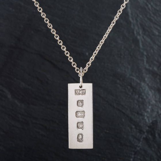 Second Hand Silver Ingot Pendant & 22 Inch Chain 4125263 | T.H. Baker ...