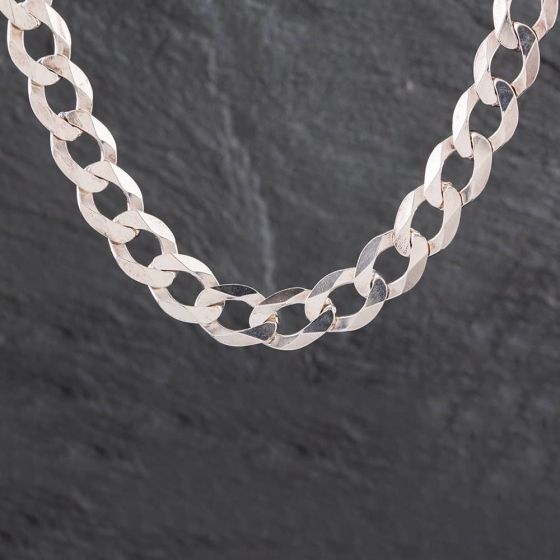 Second Hand Sterling Silver 22 Inch Curb Chain 4125993 | T.H. Baker ...