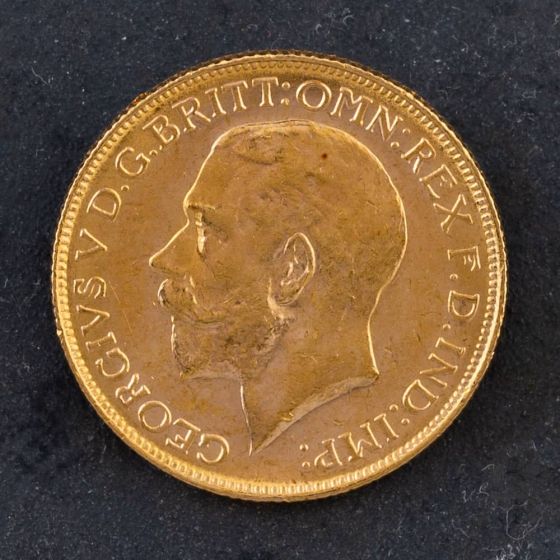 Second Hand 22ct Yellow Gold 1919 Full Sovereign Coin 4702074 | T.H ...