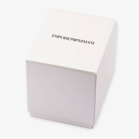 Emporio Armani Ladies White Marble Dial Bracelet Watch AR11170 | T.H ...