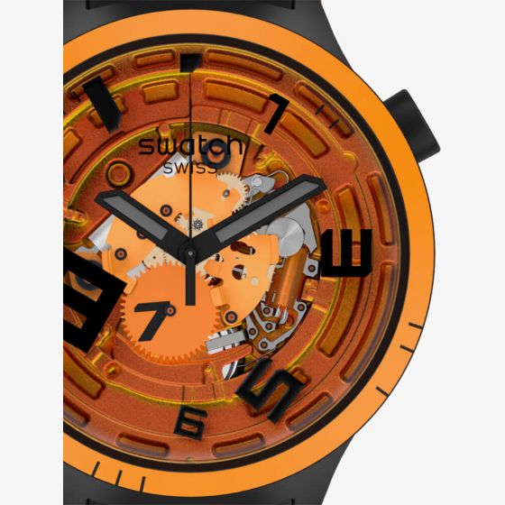 Swatch SB01B127 Big Bold Planets Skeleton Dial Watch - thbaker.co.uk