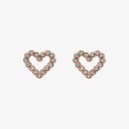 Ted Baker TBJ3834-24-02 Amorina Gold Tone Crystal Open Heart Stud ...