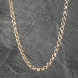 Second Hand 9ct Yellow Gold 25 Inch Belcher Chain 41041471 - thbaker.co.uk