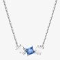 Swarovski 5668276 Mesmera Blue Mixed Cuts Rhodium Plated Necklace ...