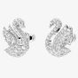 Swarovski 5647873 Iconic Small Swan Stud Earrings - thbaker.co.uk