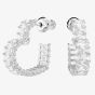 Swarovski 5653170 Matrix Small Heart Hoop Earrings - thbaker.co.uk