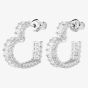 Swarovski 5653170 Matrix Small Heart Hoop Earrings - thbaker.co.uk