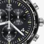 Swatch YVS444GC Irony Chronograph Black Dial Watch - thbaker.co.uk