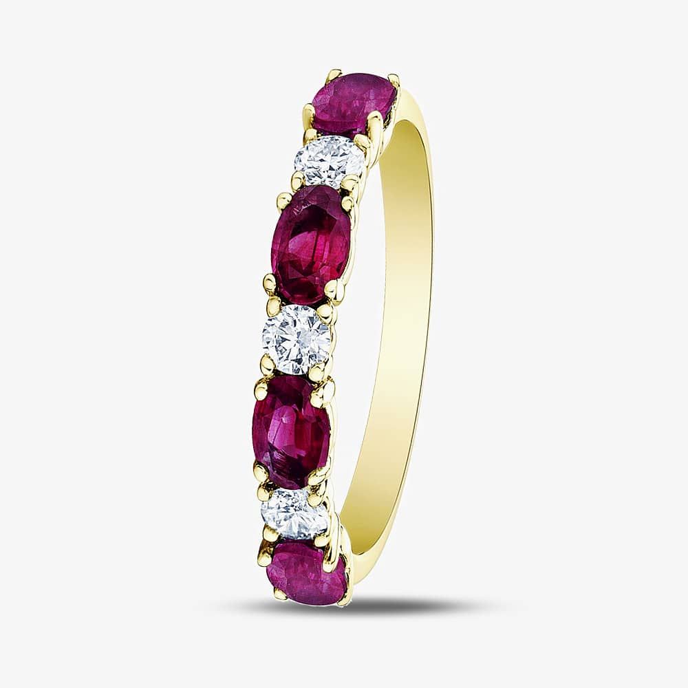 ruby stone ring argos