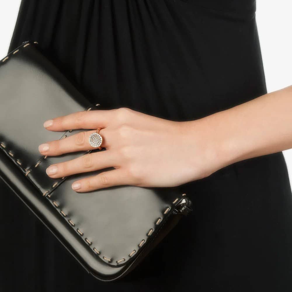 Hot Diamonds Emozioni ER006 Rose Gold Plated Scintilla Ring - thbaker.co.uk