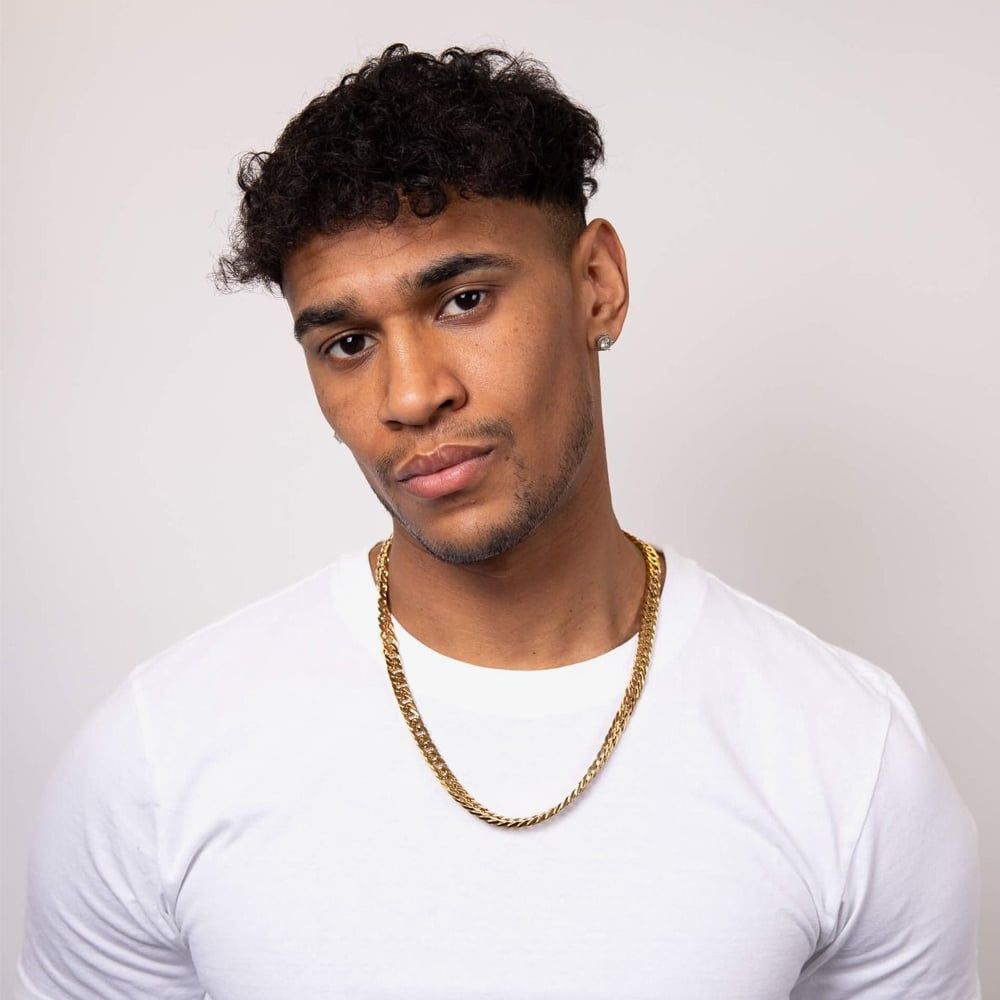 Fred Bennett N4563 Heavyweight Gold Plated Curb Chain Necklace ...