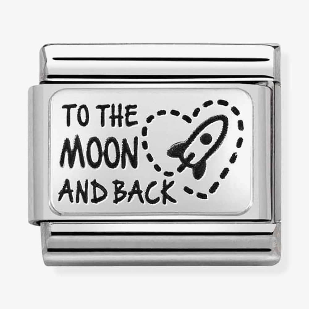 Nomination 330111/39 To the Moon and Back Charm - thbaker.co.uk