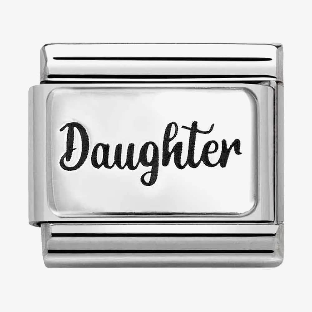 Nomination 330111/43 CLASSIC Composable Daughter Charm - thbaker.co.uk