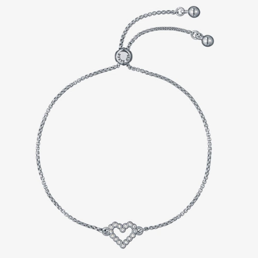 Ted Baker TBJ3833-01-02 Amorita Silver Crystal Heart Bracelet - thbaker ...