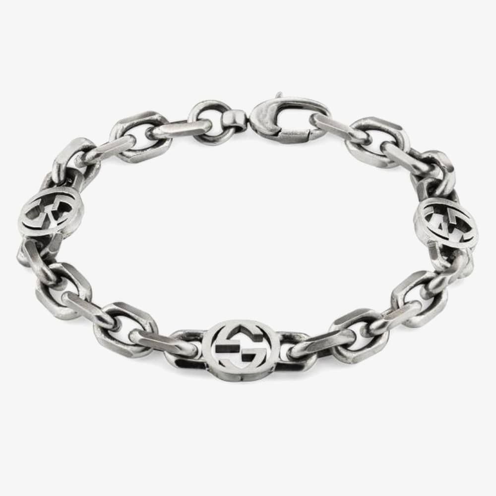 Gucci YBA62079800201 Interlocking Chain Bracelet - thbaker.co.uk
