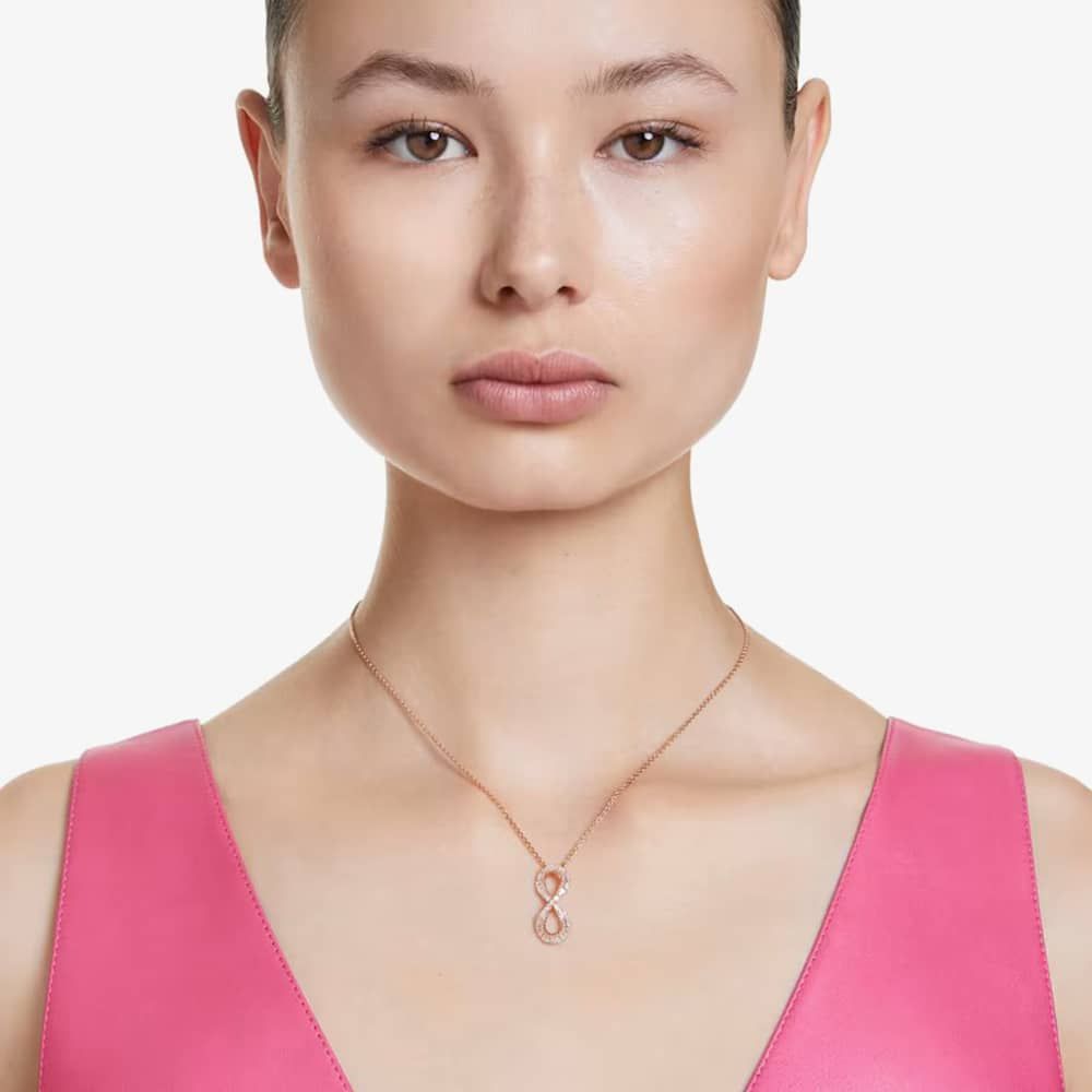 Swarovski 5677623 Hyperbola Inifinity Pendant Necklace - thbaker.co.uk