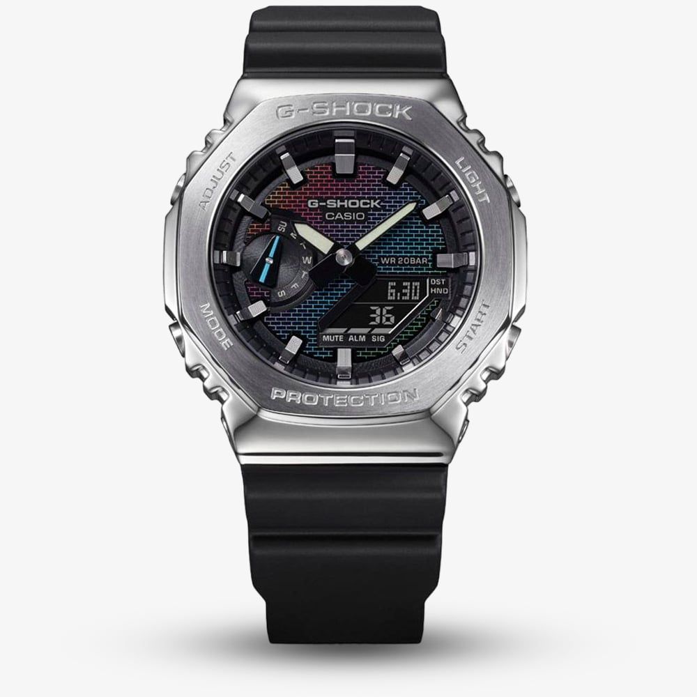 Casio Rainbow Brick Wall GM-2100RW-1AER G-Shock Watch - thbaker.co.uk