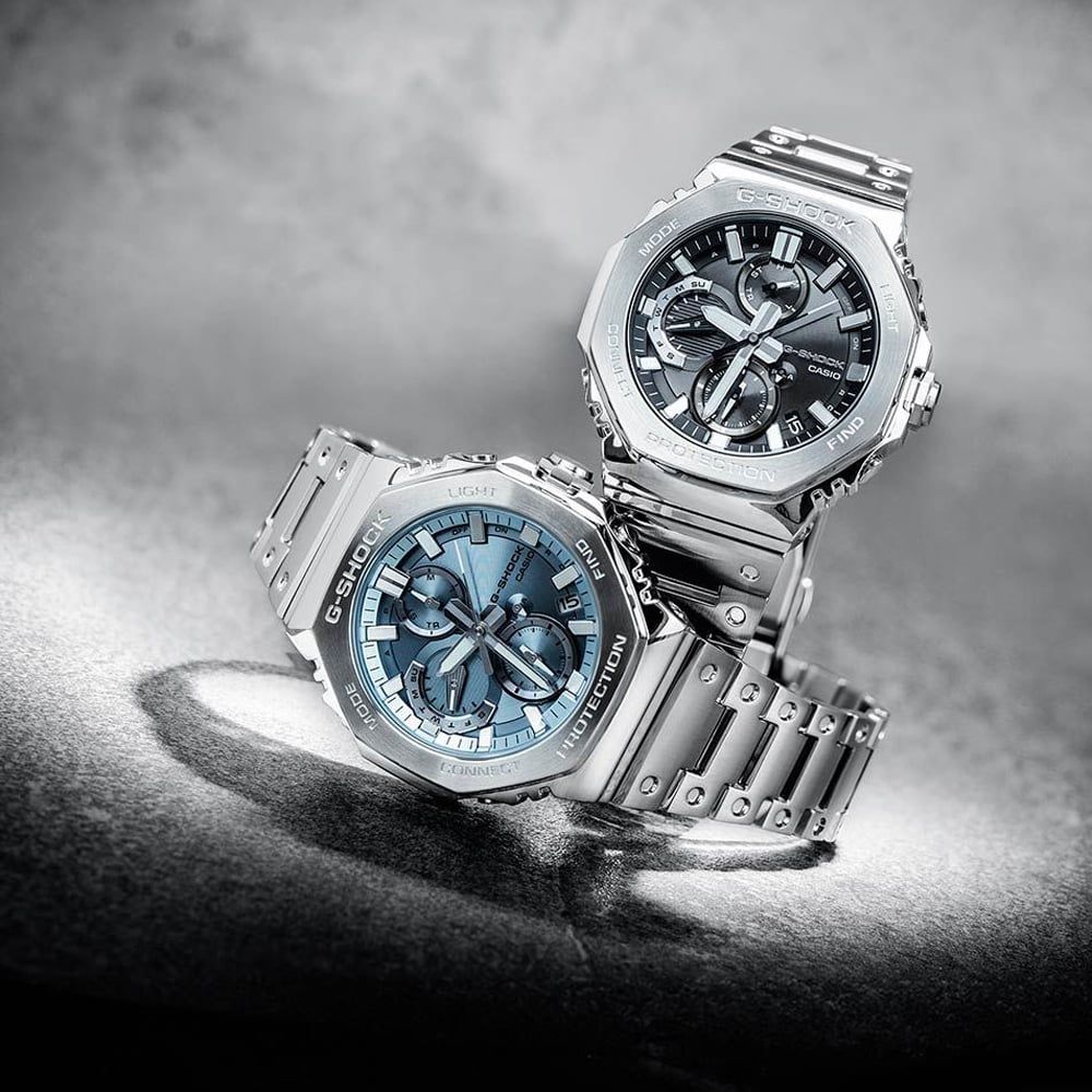 Casio GMC-B2100D-1AER Mens G-Shock Full Metal Chronograph Watch ...