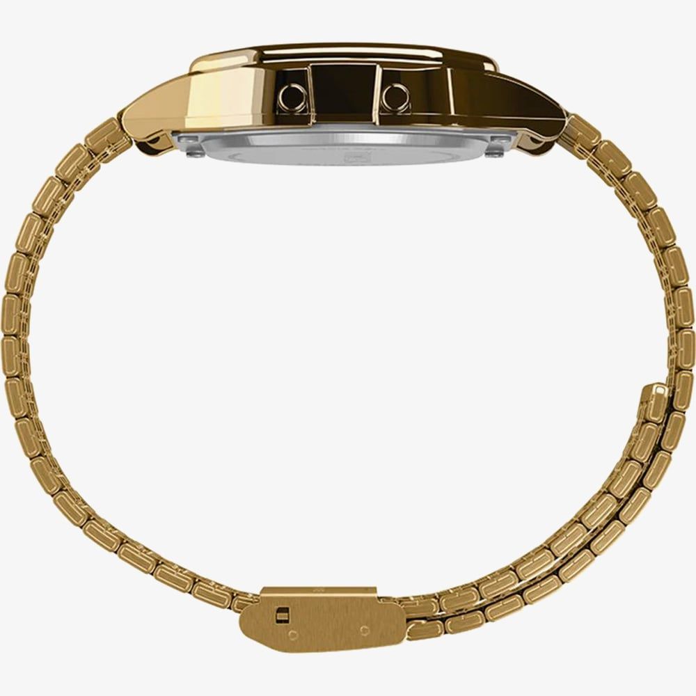 Timex T80 TW2R79200 Gold Digital Watch - thbaker.co.uk