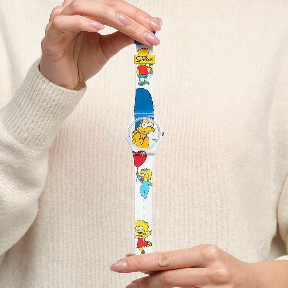 Swatch SO28Z116 Simpsons Watch - thbaker.co.uk