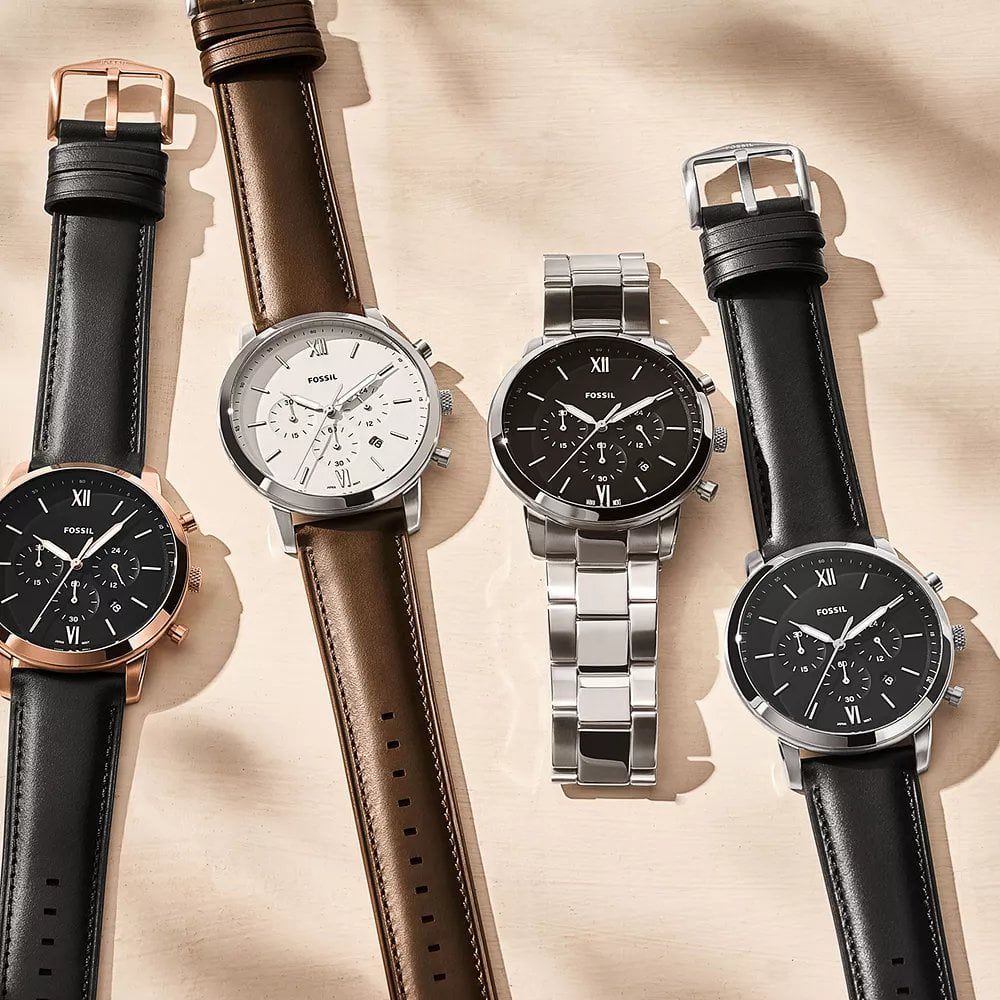 Fossil FS5384 Mens Neutra Black Chronograph Watch - thbaker.co.uk