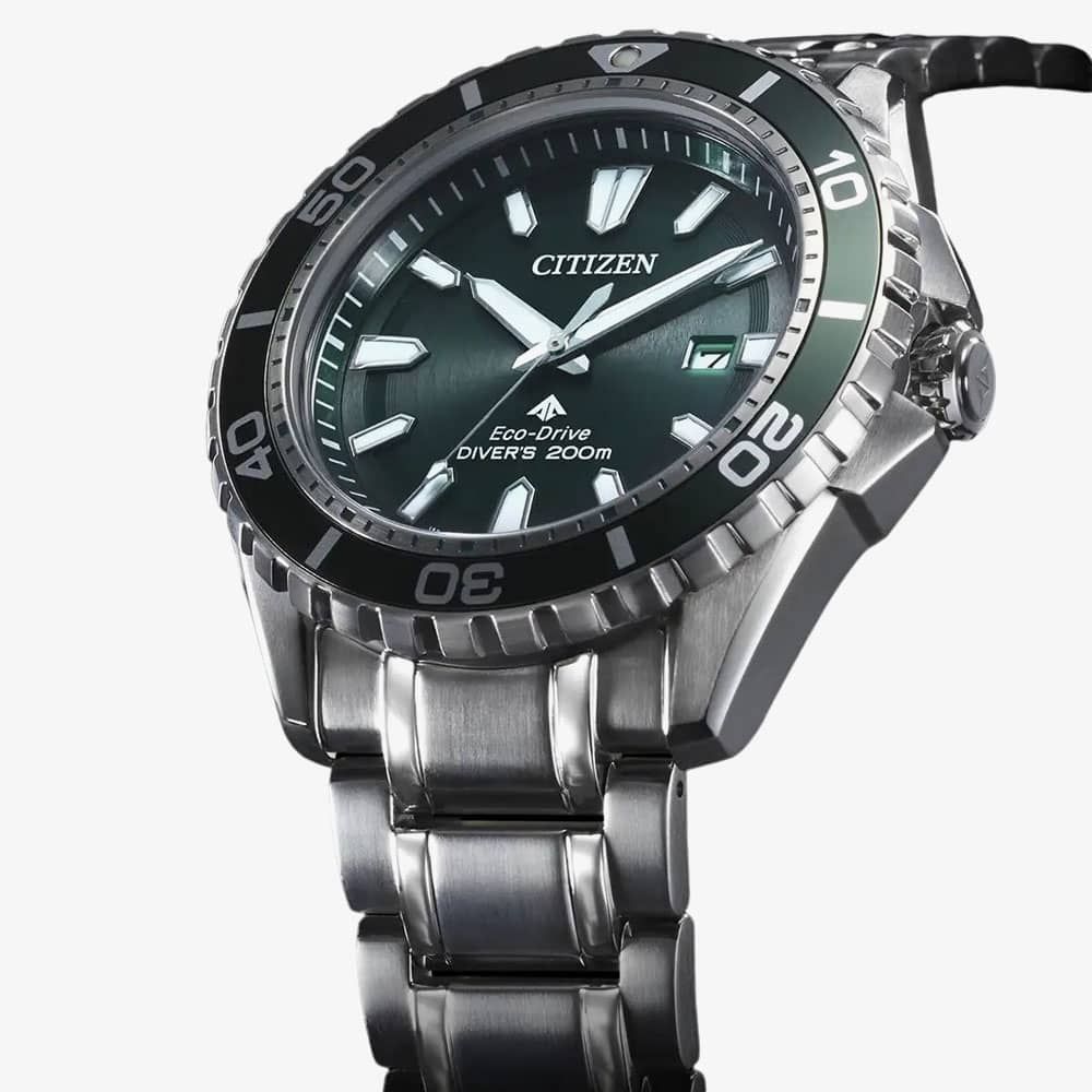 Citizen BN0199-53X Promaster Diver Green Mens Watch - thbaker.co.uk