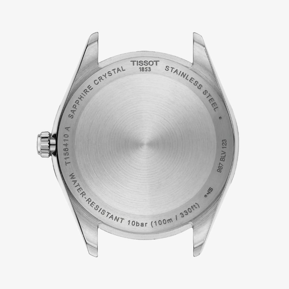 Tissot T156.410.11.091.00 Mens Ballade Dark Green Dial Watch - thbaker ...