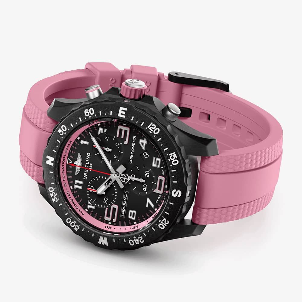Breitling X83310D41B1S1 Endurance Pro Light Pink Watch - thbaker.co.uk