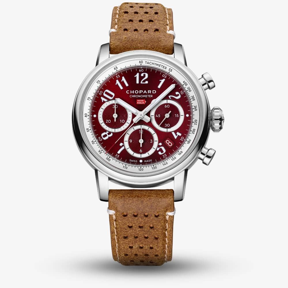 Chopard 168619-3003 Chronograph Red Dial Watch - thbaker.co.uk